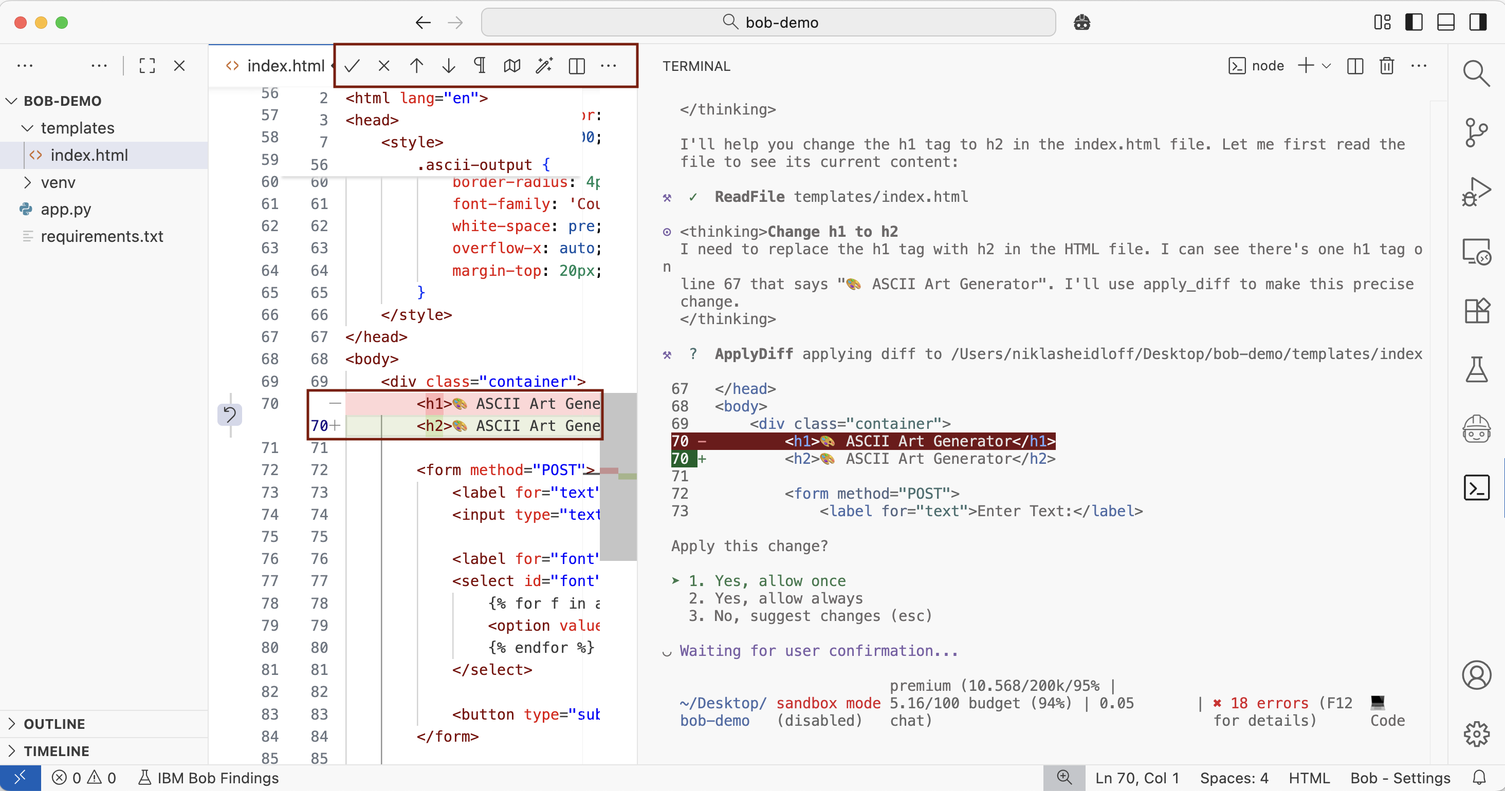 The Power of IBM Bob Shell | Niklas Heidloff